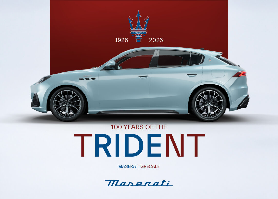Maserati Trident Logo 100 Years Anniversary: History, Evolution, and ...